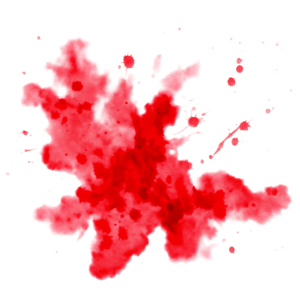Download Colorful Red Ink Splatter Illustration PNG Online - Creative ...